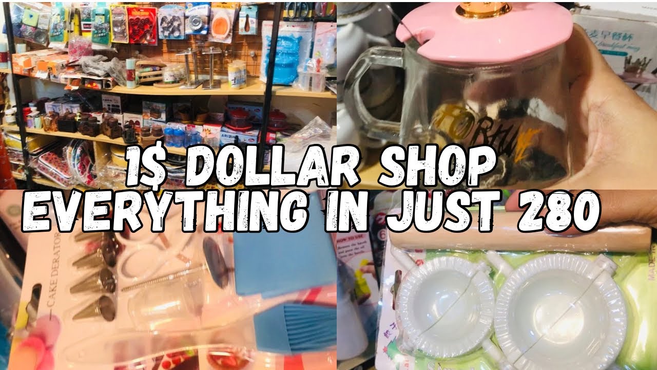 1$ Dollar Shop ||Everythings In Just 280||Kitchen Items|| Smart Gadgets ...