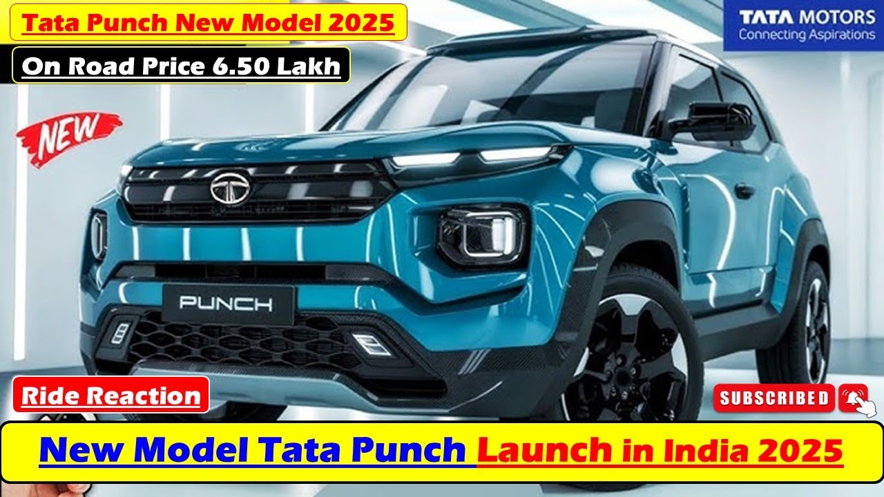 2025 Tata Punch Facelift Launch ! | Tata Punch 2025 New Model | Tata ...