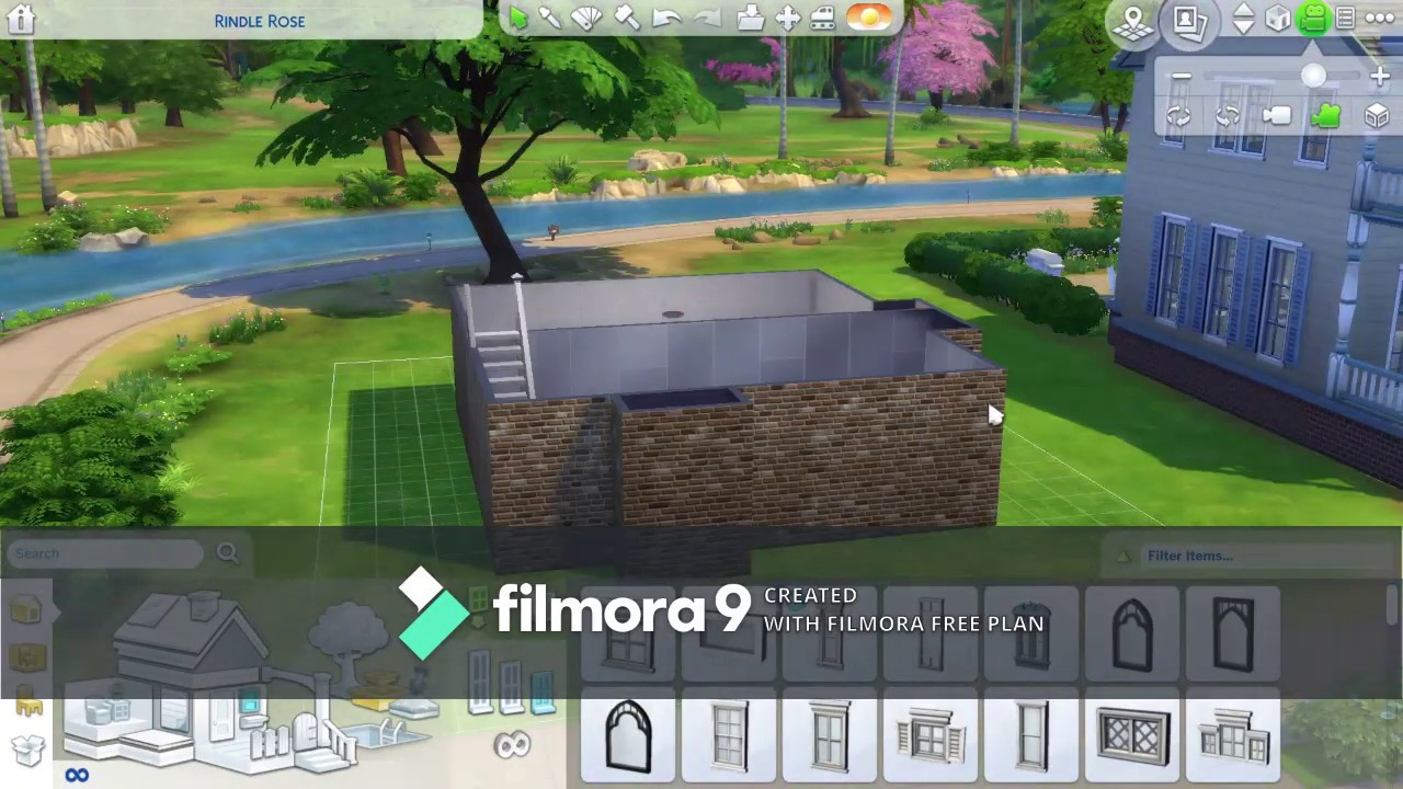 Speed Build: Split Level 2 Bedroom Home | The Sims 4 - YouTube