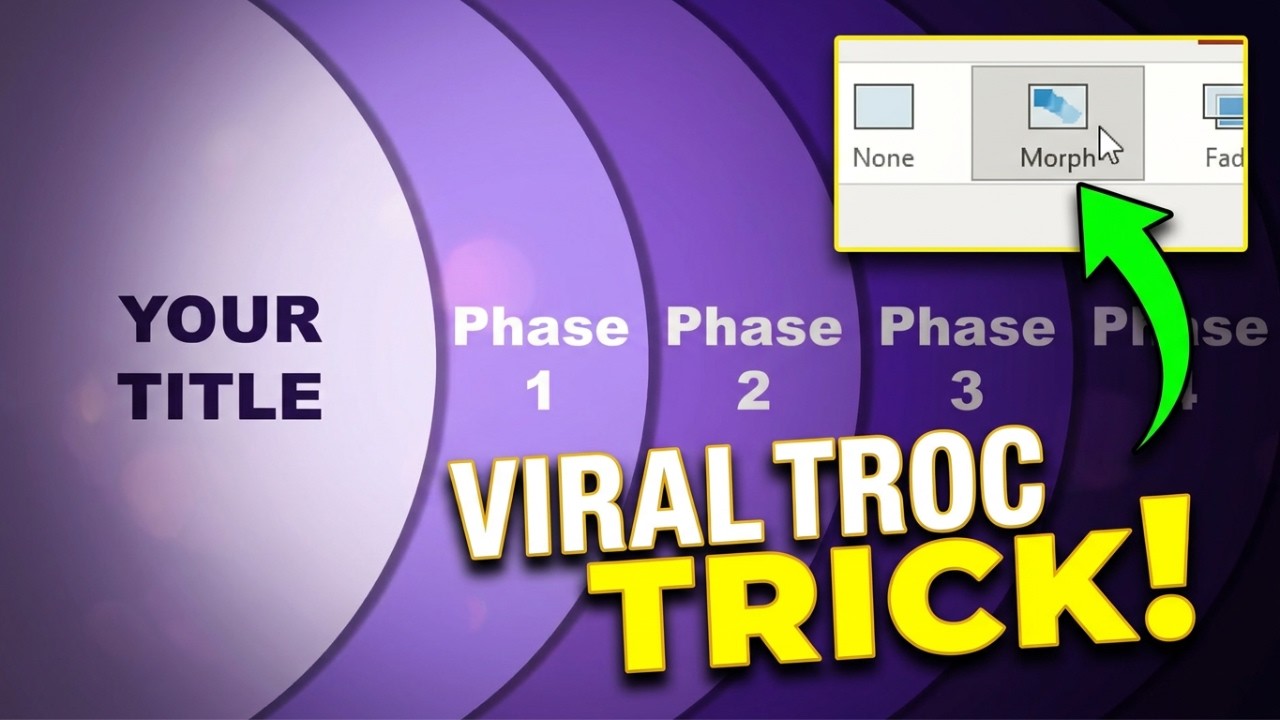 PowerPoint Morph Transition Tutorial - Smooth Animation Effect in 2 ...