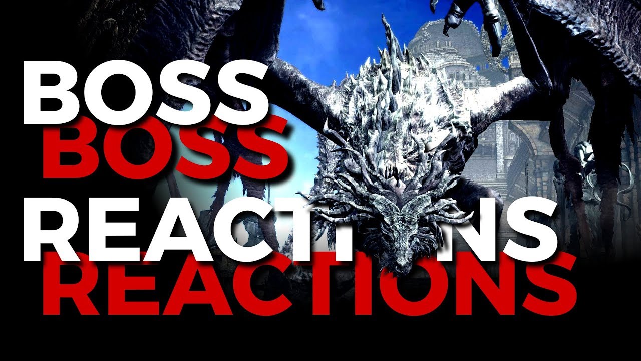 Boss Reactions | Dark Souls 3 | Ancient Wyvern - YouTube