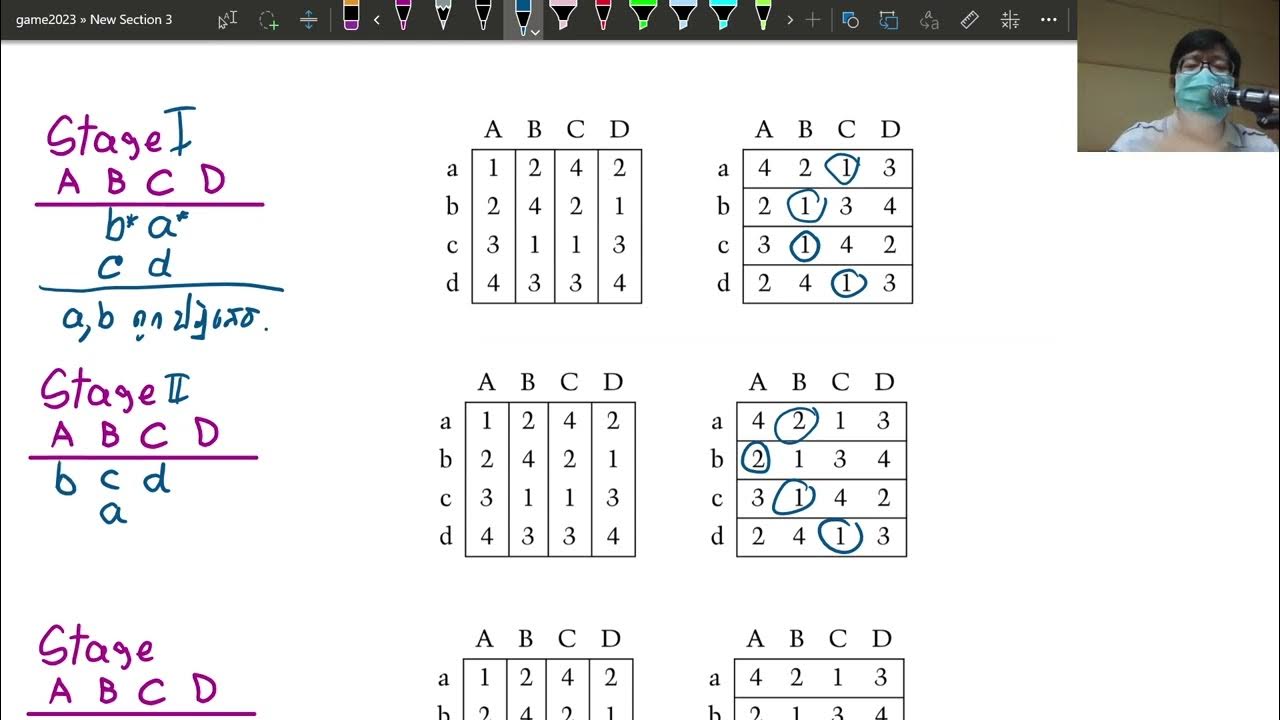 การจับคู่ทางคณิตศาสตร์ Gale-Shapley Algorithm 2 - YouTube