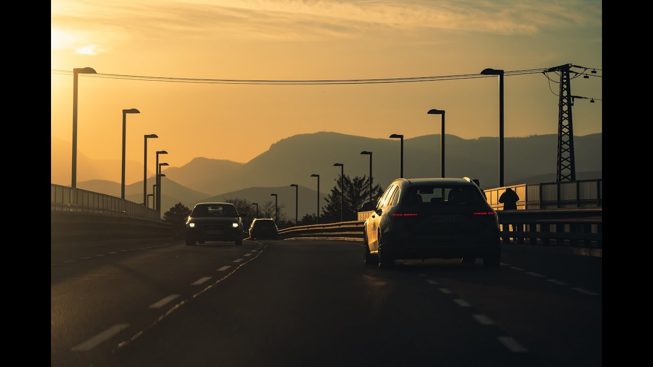 Relaxing Car Ride Sound Stress Free (6 mins) - YouTube