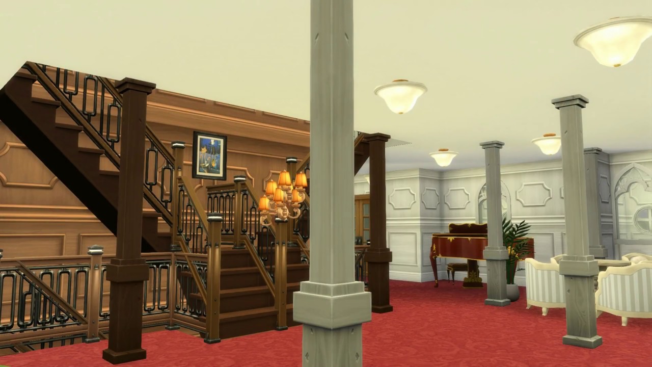 Sims 4 | Titanic First Class - YouTube