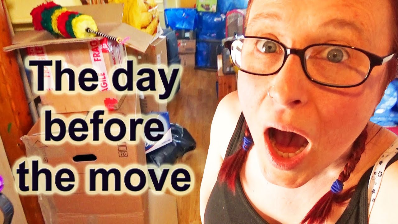 The DAY BEFORE the BIG HOUSE MOVE! MOVING HOUSE VLOG, UK. - YouTube