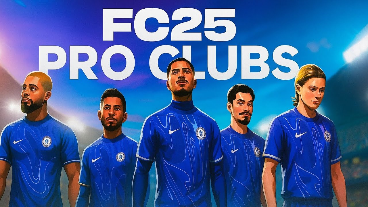 FC25: First Game! Pro Clubs Drop In Gameplay | Full Match [No ...