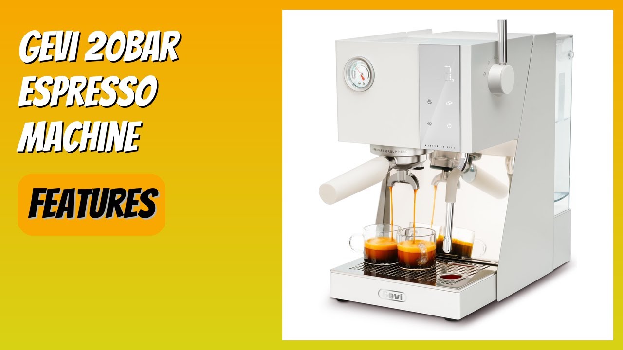 REVIEW (2026): Gevi 20Bar Espresso Machine. Features - YouTube