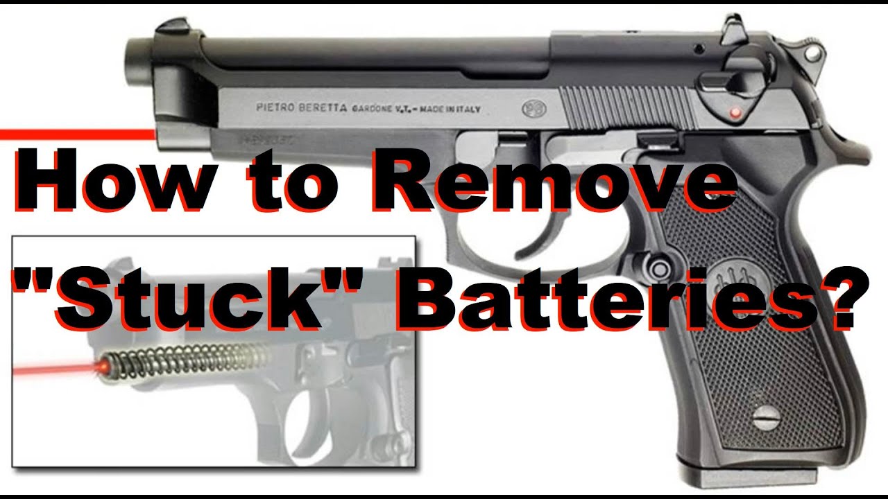 LaserMax Guide Rod Battery Removal Issue - YouTube