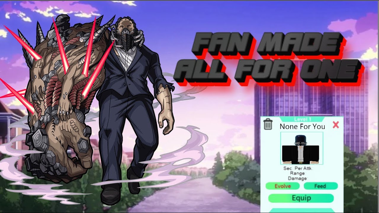 ALL FOR ONE ALL STAR TOWER DEFENSE | Fan made - YouTube