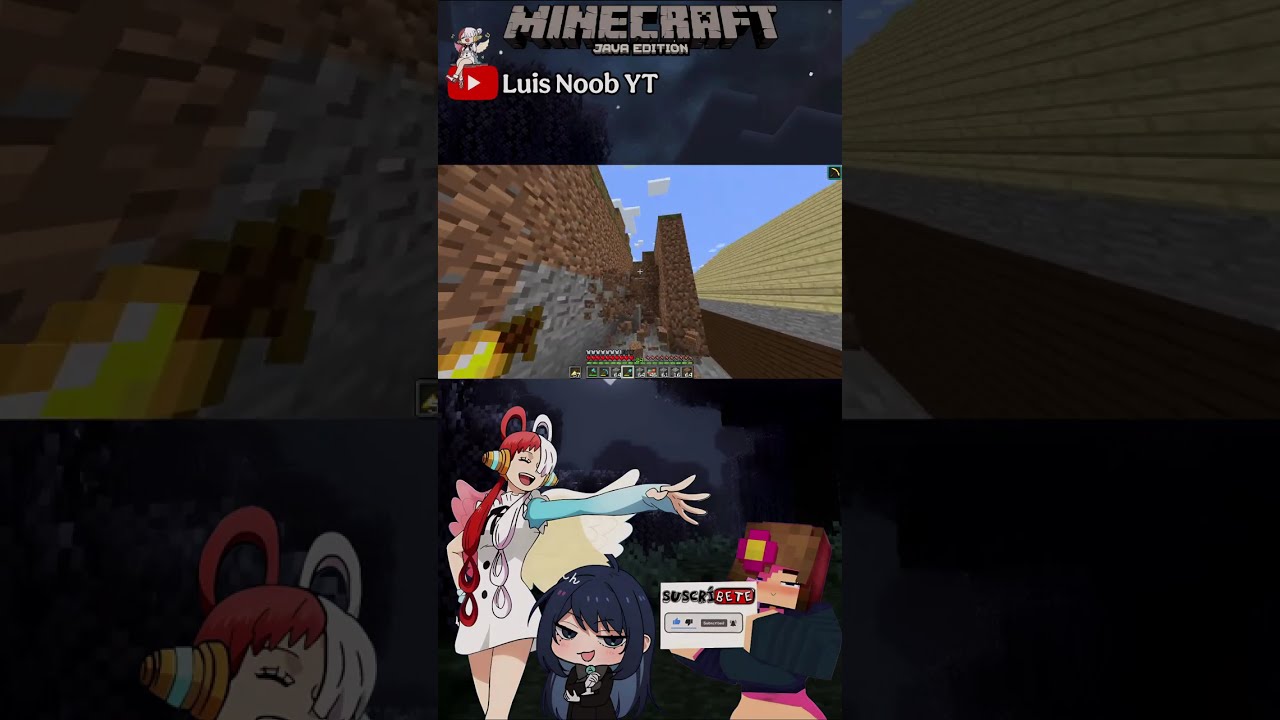 Modo Chamba, aplano mucho espacio para mi base en Minecraft Java ...