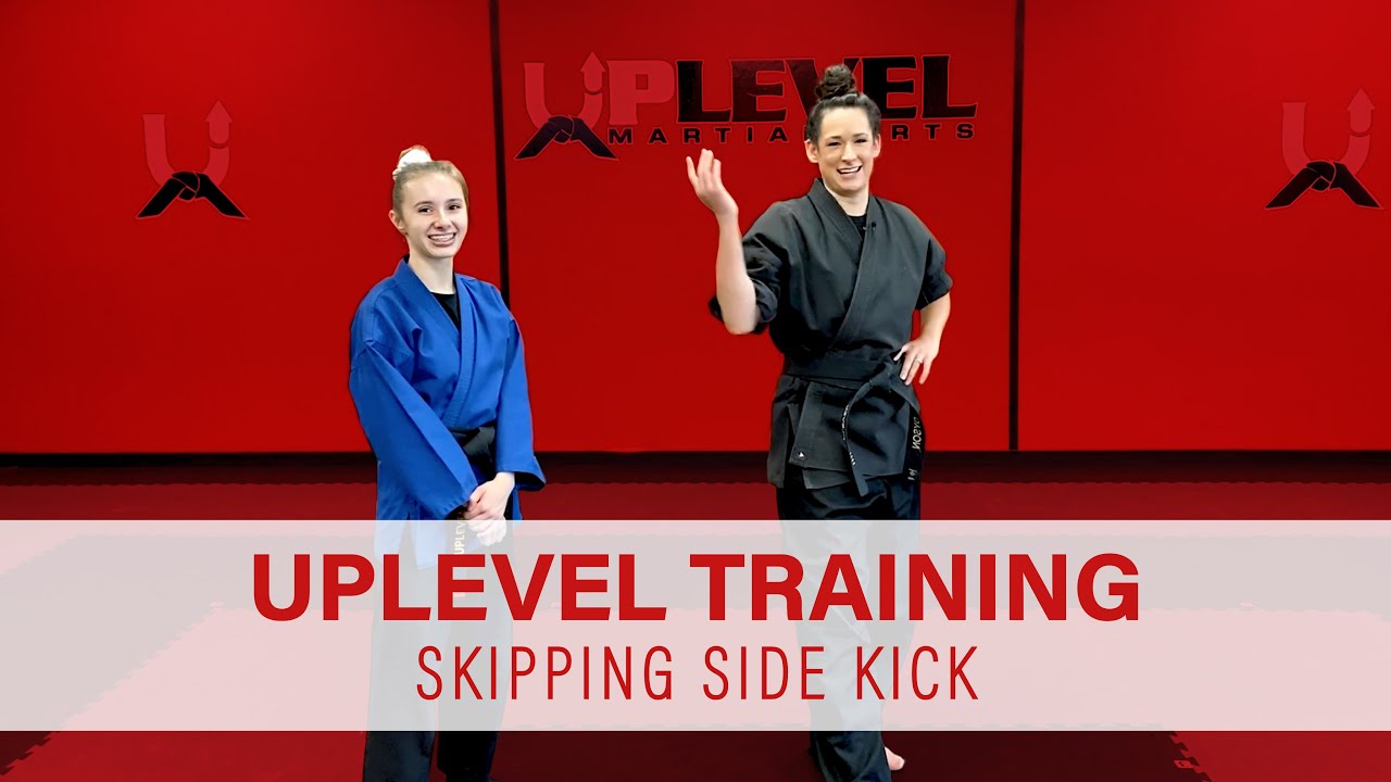 Learning How To Master The Skipping Side Kick - YouTube