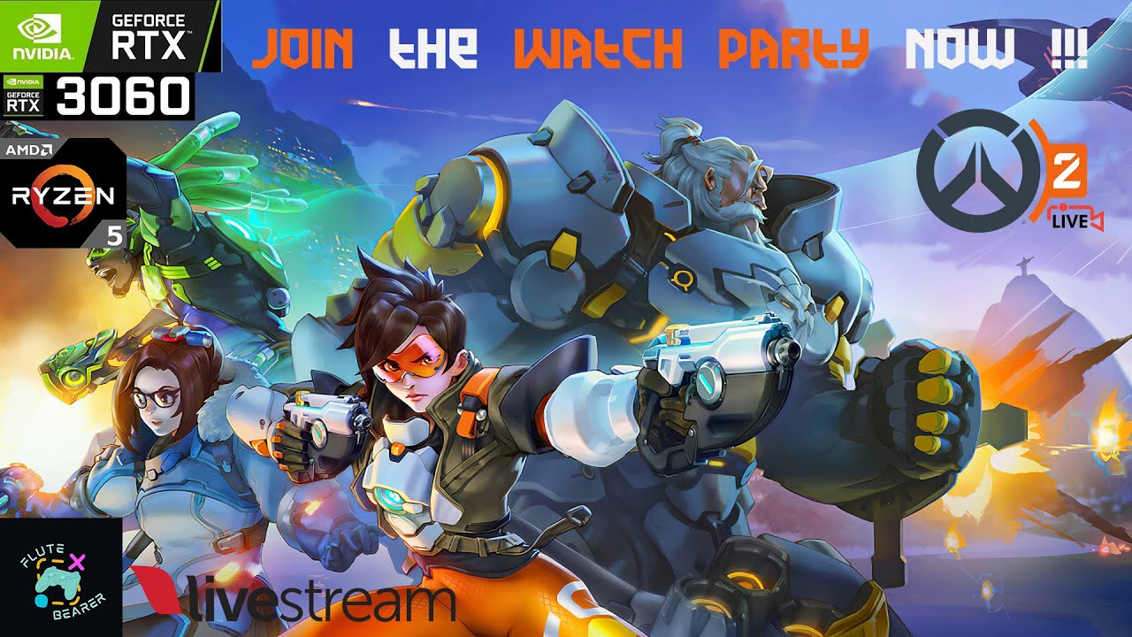 🔴 Overwatch 2 LIVESTREAM | Rtx3060 x 5600x | Join the Watch Party now ...