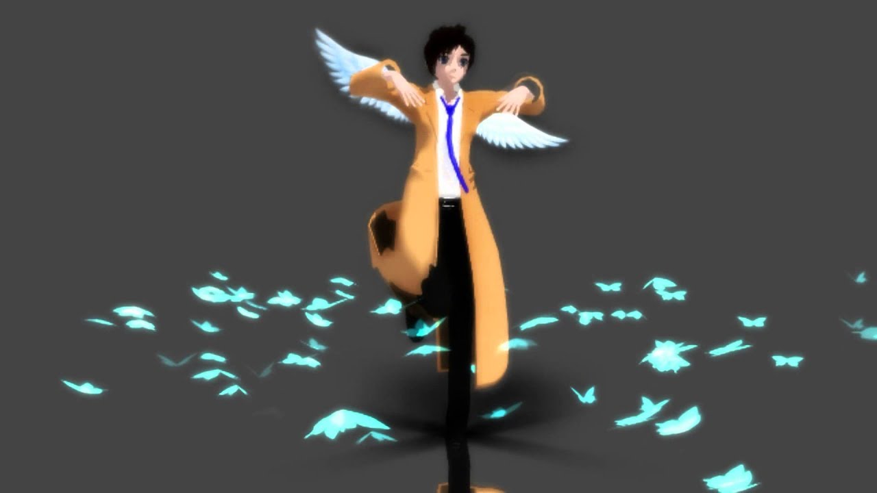 【MMD / Supernatural】Castiel - Fly Fly Butterfly - YouTube