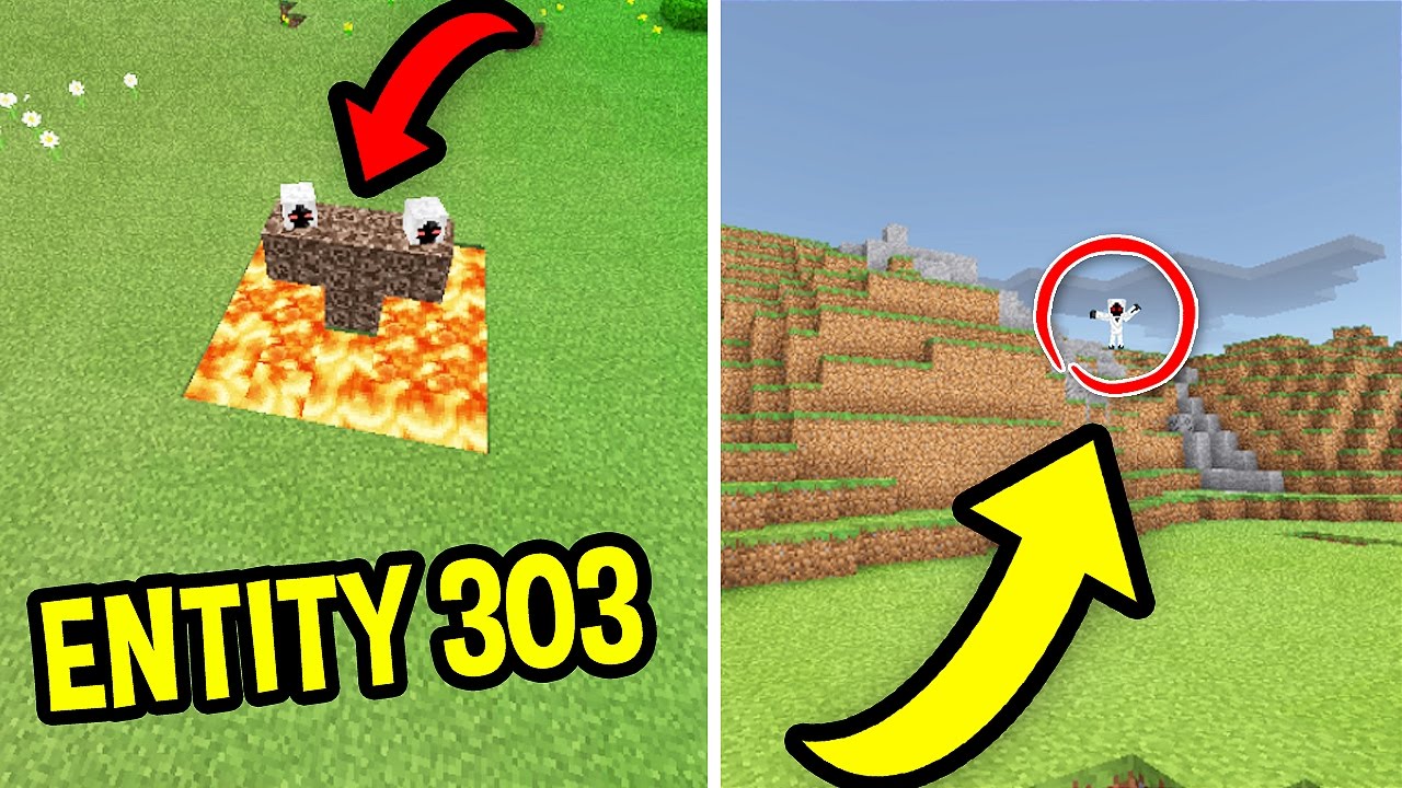 COMO INVOCAR O ENTITY 303 NO MINECRAFT POCKET EDITION - YouTube