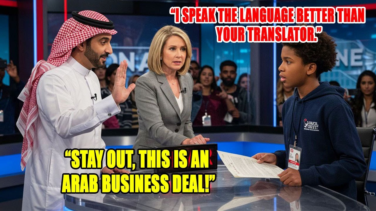 “BLACK BOY Corrects Arabic Contract On Live TV — Arab Tycoon Freezes ...