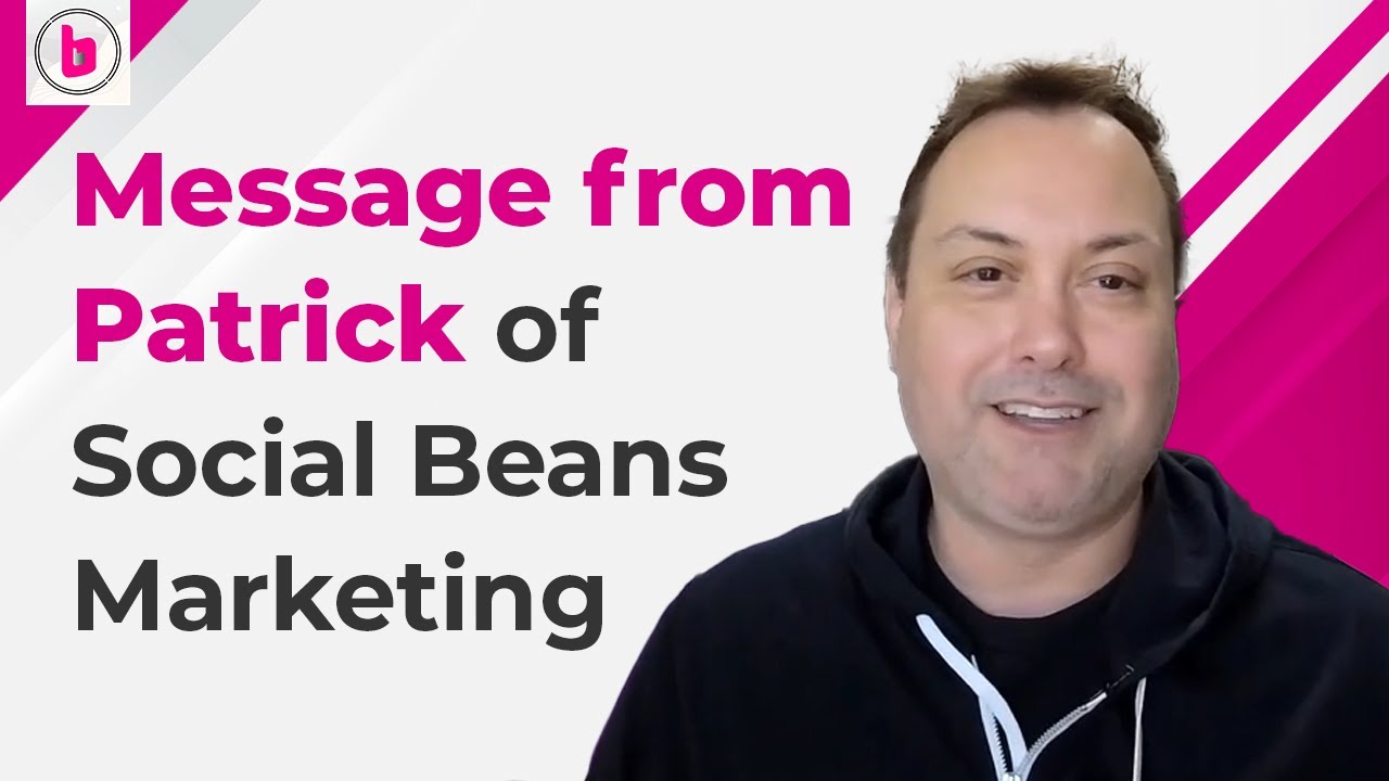 Message from Patrick of Social Beans Marketing - YouTube