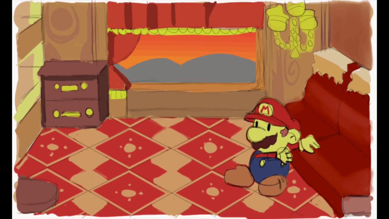 Paper Mario The Thousand Year Door: Excess Express - Animated Gif Loop ...