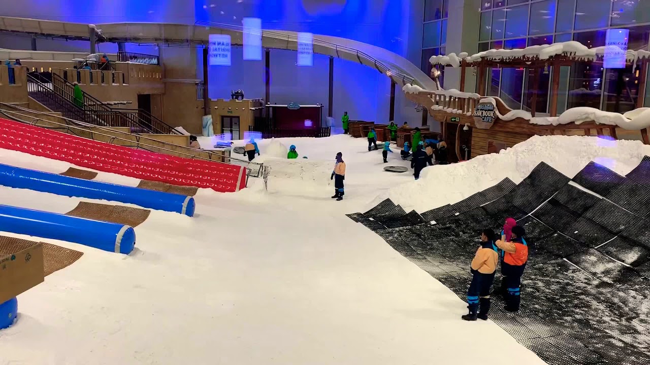 SnowDunes in Doha Festival City|First in Qatar - YouTube