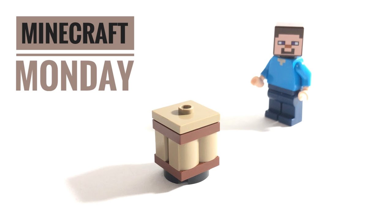 LEGO Minecraft Barrel! | Minecraft Monday - YouTube