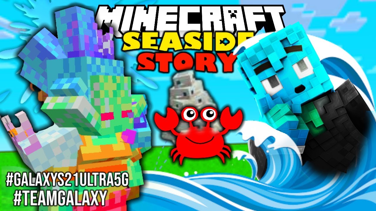 NAŠLI SMO CORALINE i RAKOVE ( Minecraft Seaside Story #3 ) - YouTube