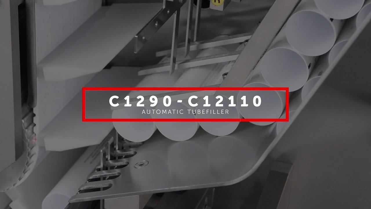 C1290 | Automatic tubefiller by IMA Safe - YouTube