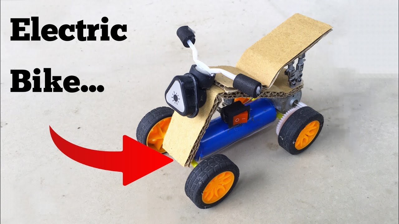 How To Make Motorcycle at home diy toy - cardboard amazing Bike ...