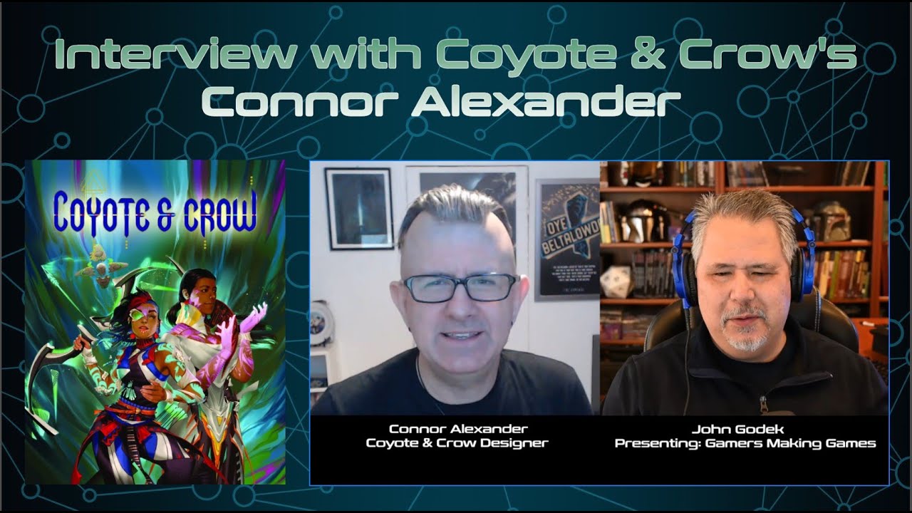 Connor Alexander, Designer of Coyote & Crow - YouTube