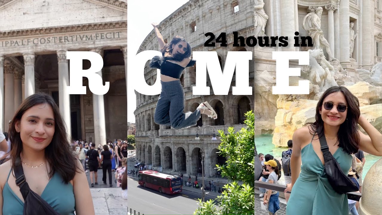 ROME Travel Vlog | 24 hours in Rome, Italy | Top things to do - YouTube