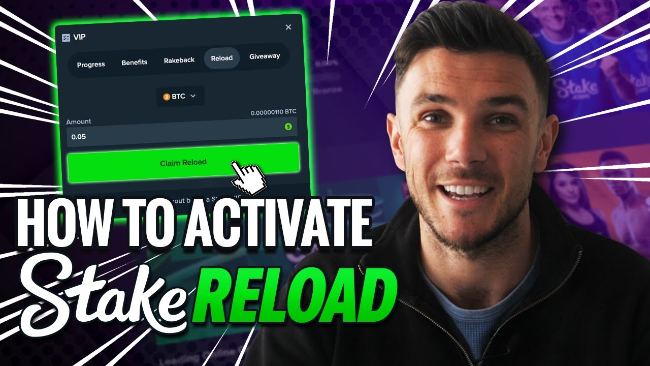How to ACTIVATE Stake Reload Bonus - YouTube