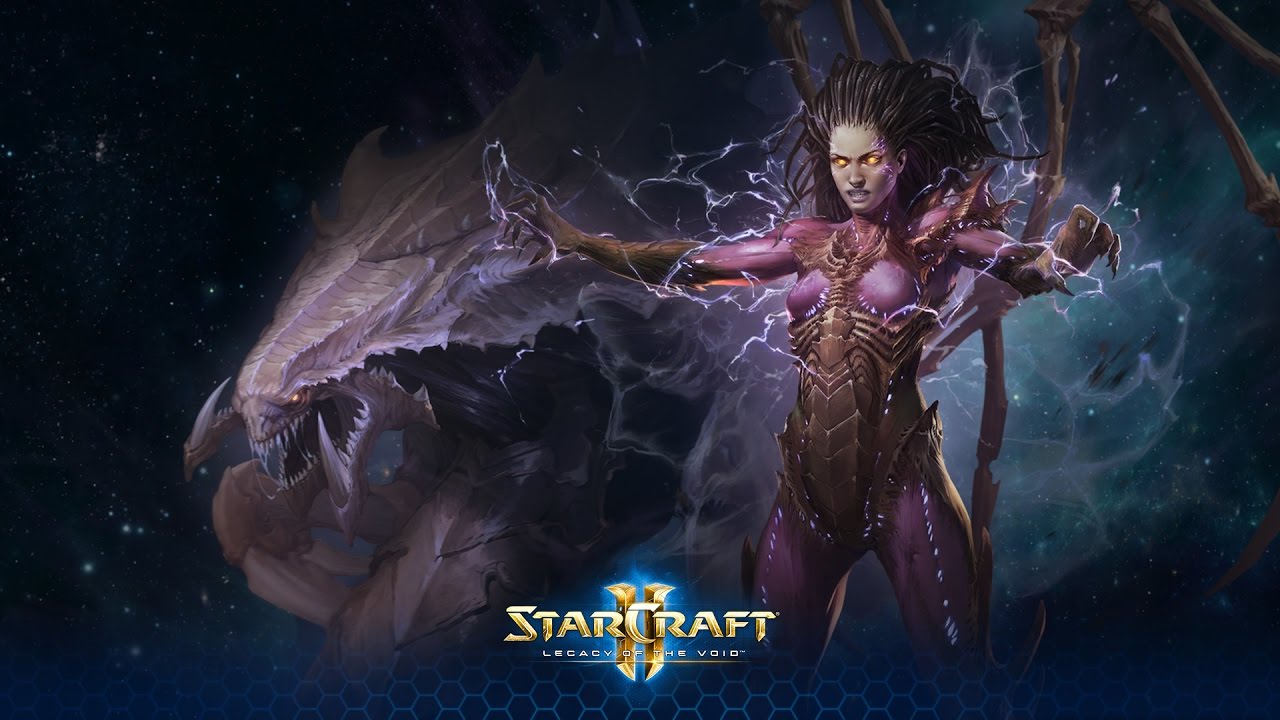 Starcraft 2 Co-Op: Kerrigan's building order. - YouTube