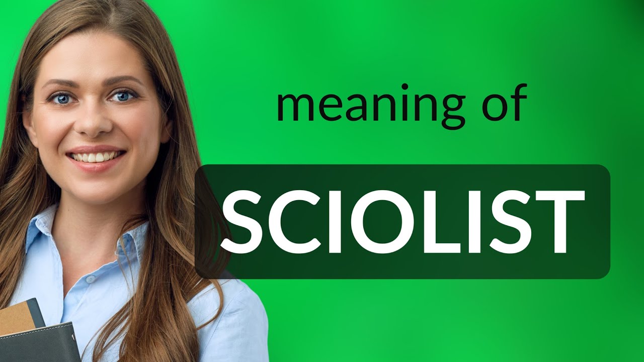 Sciolist | SCIOLIST definition - YouTube