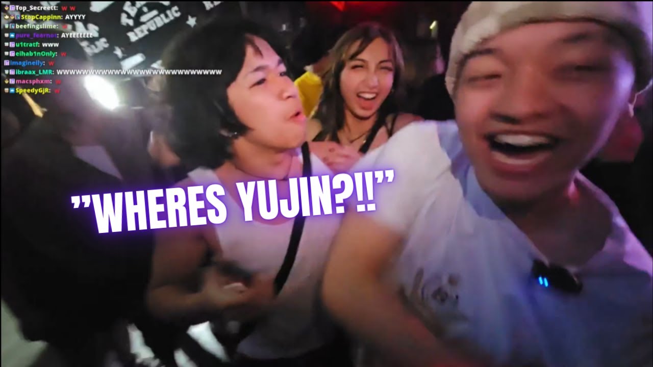 Jason Meets a CRAZY YUJIN PARASOCIAL at a Club - YouTube
