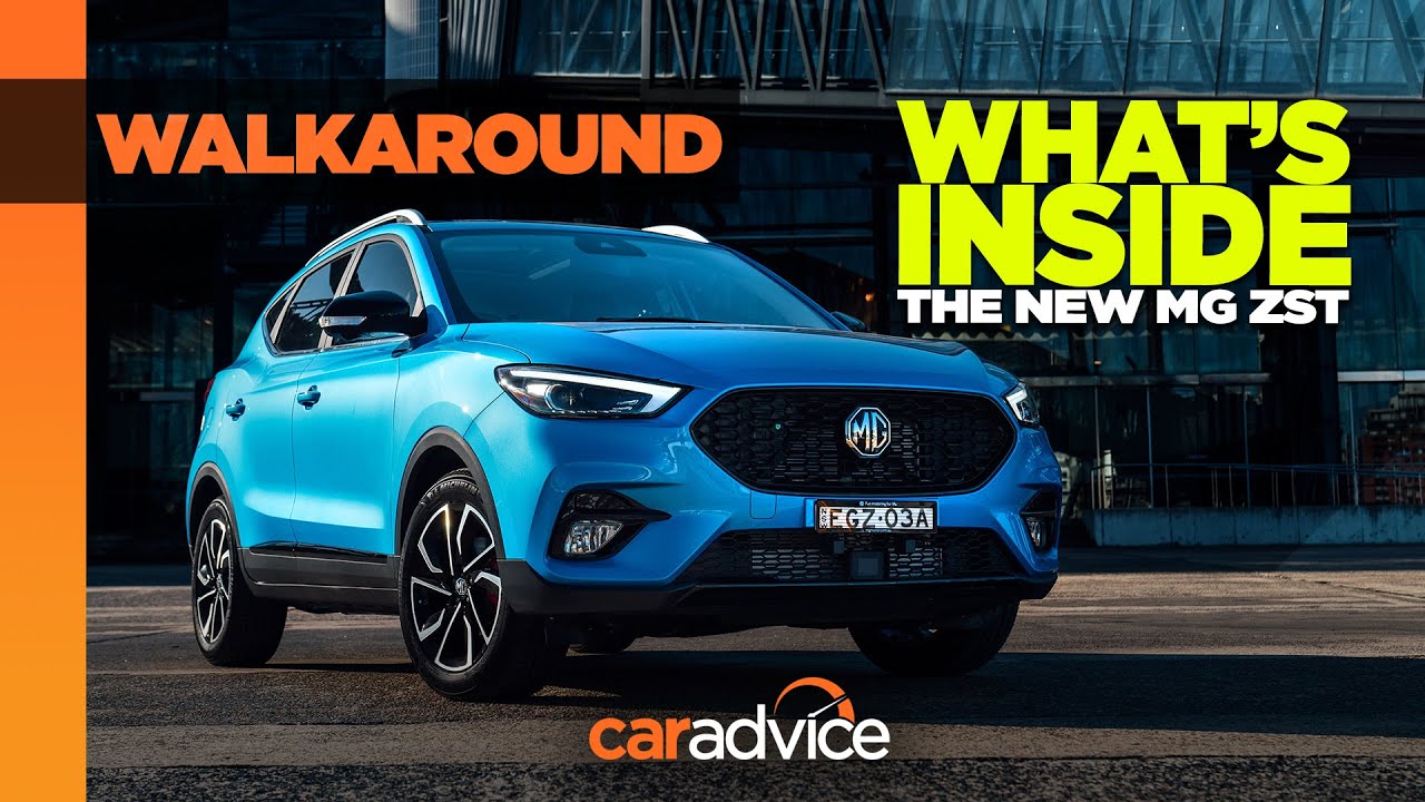2021 MG ZST: Walkaround Tour | CarAdvice - YouTube