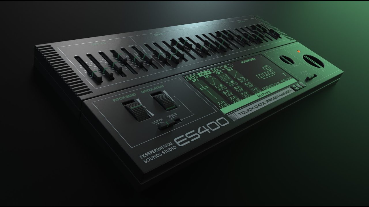 ES400 - 4 OP FM Synthesizer - Rack Extension for Reason Promo - YouTube