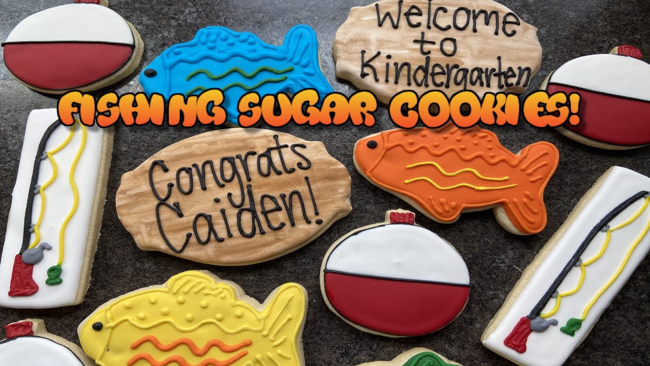 Fishing | Cookie Decorating Tutorial! - YouTube