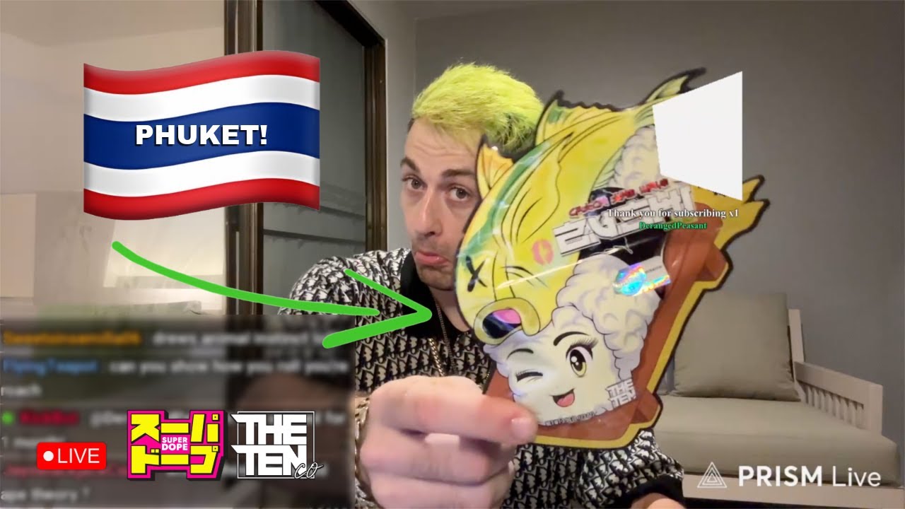 Phuket stream! 🇹🇭 Lemon Popperz & Yellow Zushi! 🔥 (FULL LIVESTREAM VOD ...