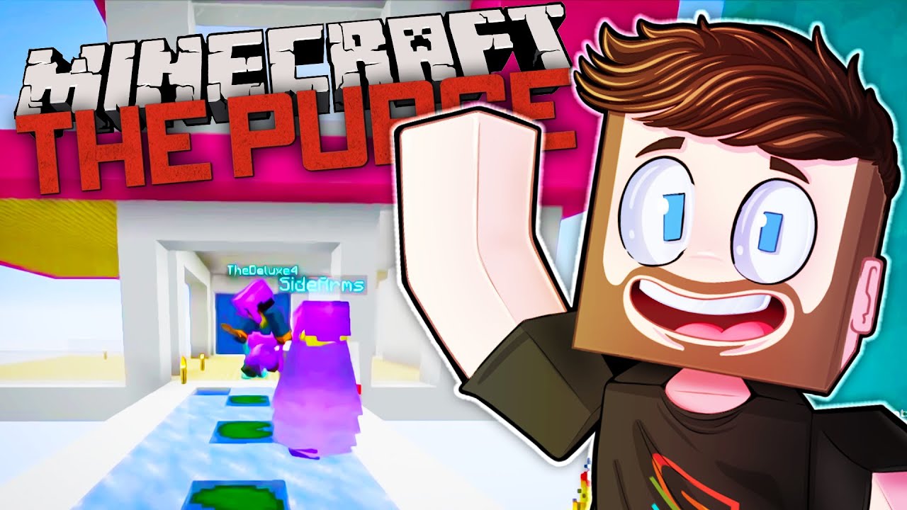 Smashing Turtles! - The Purge Minecraft SMP Server! (Episode 35) - YouTube