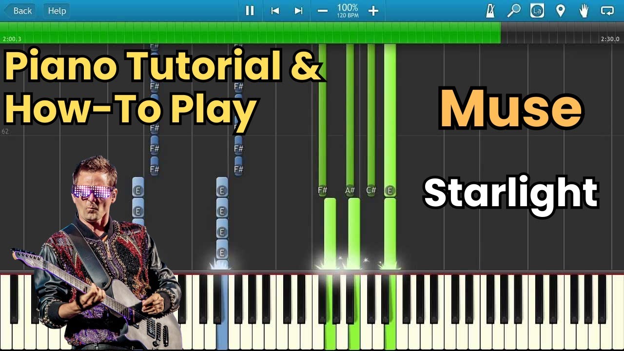 Muse 'Starlight': Piano Tutorial & How-To Play - YouTube