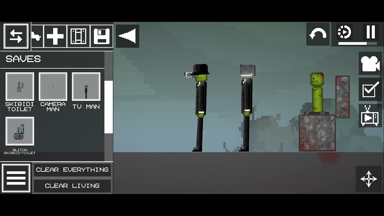 showing all my saves no skibidi box only skibidi toilet character - YouTube