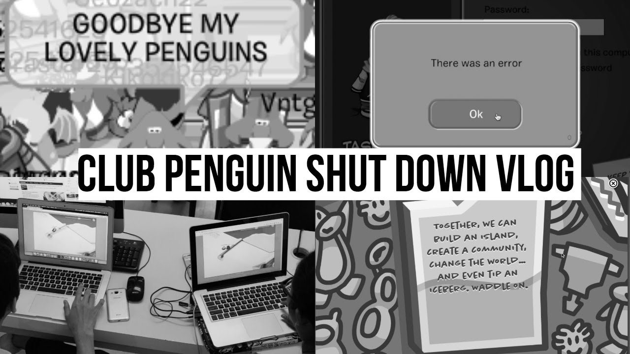 club penguin final moments - a funny vlog - YouTube