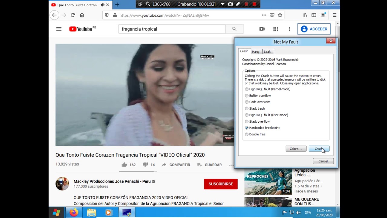 Windows 8 Developer Preview BSOD #3 - YouTube