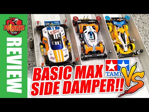 Test Run Tamiya Side Damper vs B-Max (MA & VZ Chassis) - YouTube