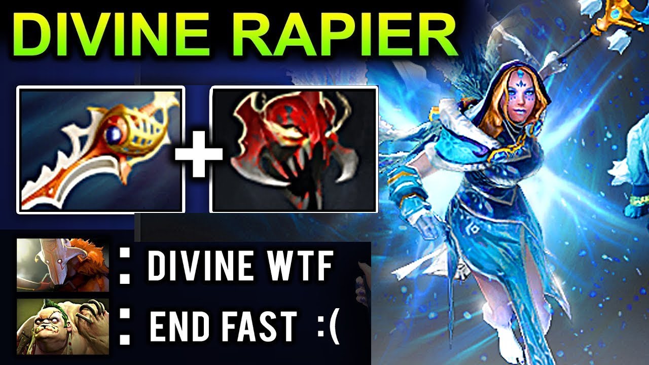 DIVINE RAPIER CRYSTAL MAIDEN DOTA 2 NEW META GAMEPLAY #20 (CARRY CM ...