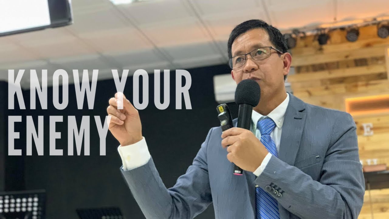 Know Your Enemy | Pastor Conrad Pascual - YouTube