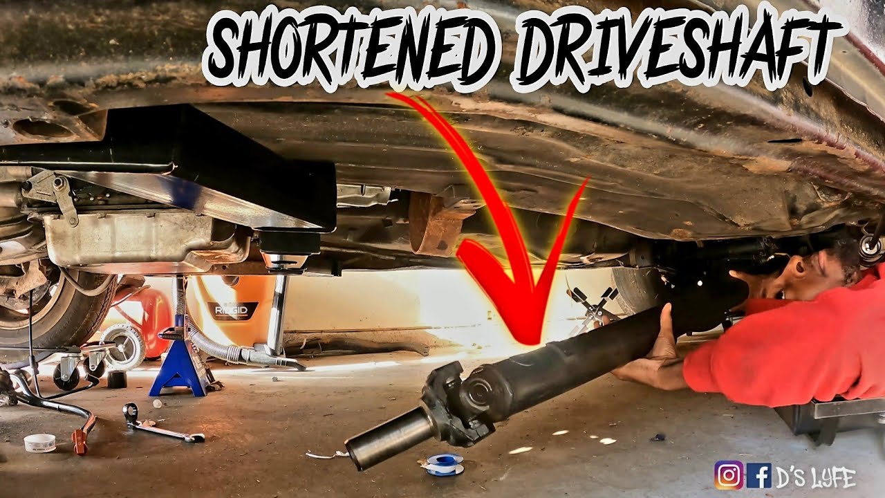 GOT THE LS MALIBU DRIVESHAFT SHORTENED AND VISITED TIRE KINGZ FOR RIM ...