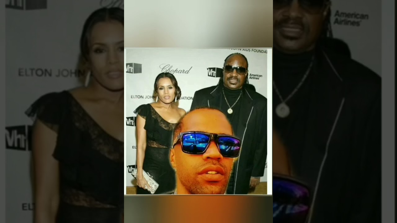 with my Dad singer Stevie my mom kai Wonder Black hair stofes tunning ...