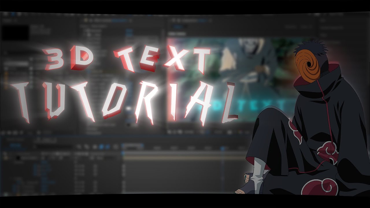 3D Text Tutorial In AFTER EFFECTS - YouTube