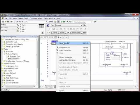 17 - RSLogix/Studio5000 Adv Manual - Languages FBD Pt2 - YouTube