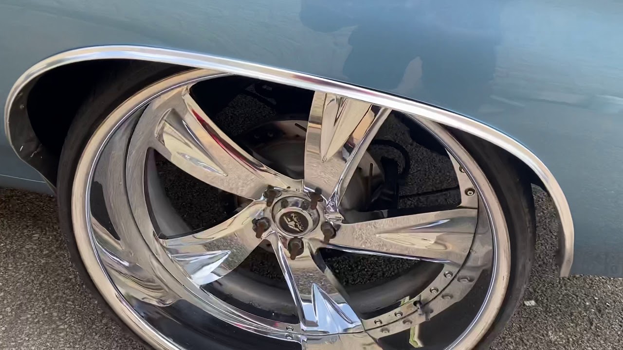 1972 chevelle on 24 inch Amani forged wheels for sale - YouTube