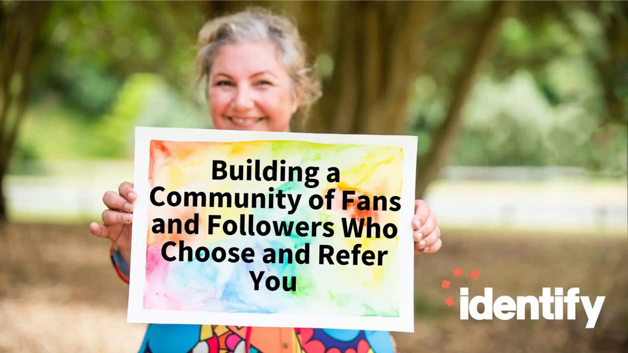 WEBINAR: Building a Community of Fans Who Love you and Respect You ...